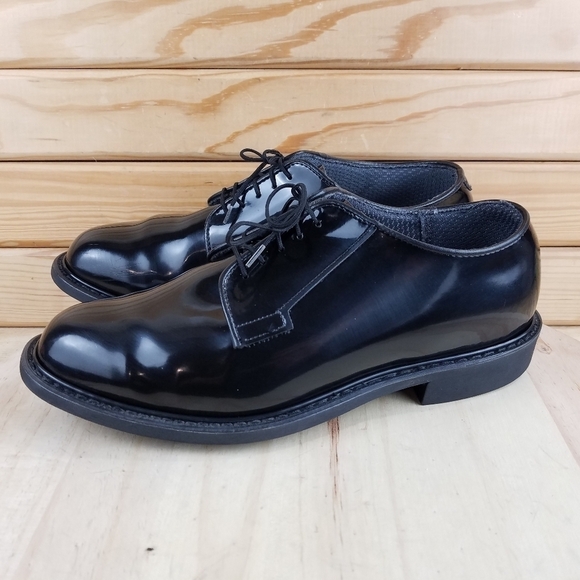 Bates | Shoes | Bates Mens 95 Us Black Oxfords Uniform Policemilitary ...